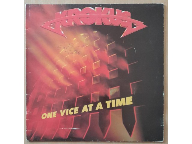 Krokus ‎– One Vice At A Time UK 1982