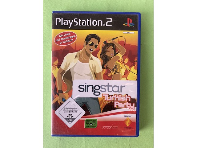 Singstar Turkish Party - PS2 igrica