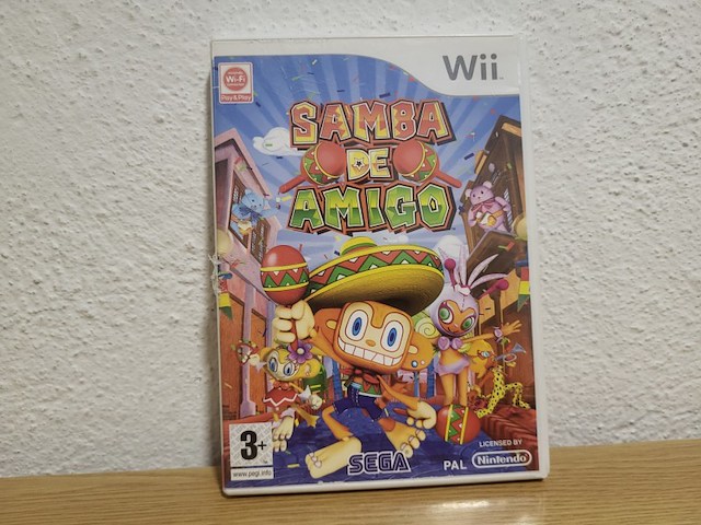 ORGINAL CD igrica Nintendo Wii Samba de Amigo
