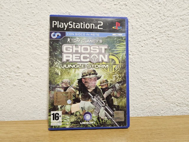 Igra PS2 Sony PlayStation GHOST RECON Jungle Storm