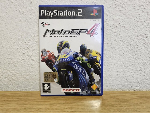 Igra PS2 Sony PlayStation 2 MotoGP 4 Moto GP