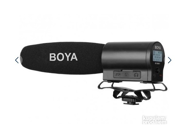 BOYA DMR7 On-Camera Shotgun/sa Micro SDHC rekorderom