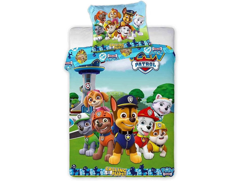 Baloo Posteljina za decu Paw Patrol model 2 160x200+70x80cm