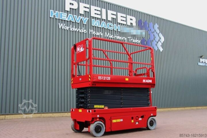 Podizanje makaza
Magni ES1212E Electric, 12m Working Height, 320kg Capaci