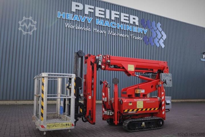 Artikulisan teleskopski bum lift
Ruthmann BLUELIFT SA11P Electric, 11m Working Height, 8m Re