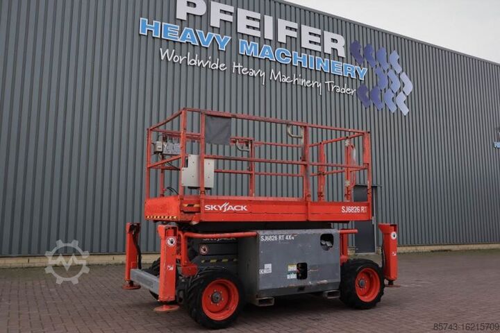 Podizanje makaza
SkyJack SJ6826 Diesel, 4x4 Drive, 10m Working Height, 567k