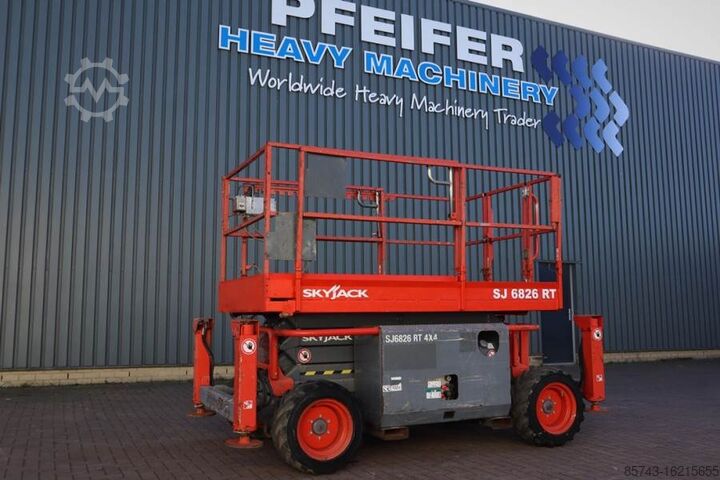 Podizanje makaza
SkyJack SJ6826 Diesel, 4x4 Drive, 10m Working Height, 567k