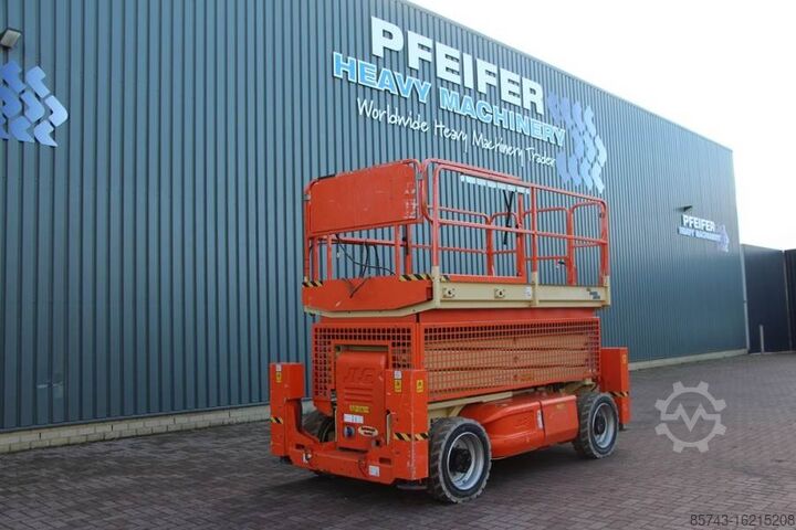 Podizanje makaza
JLG M3369 Valid inspection, *Guarantee! Diesel, HYBRID