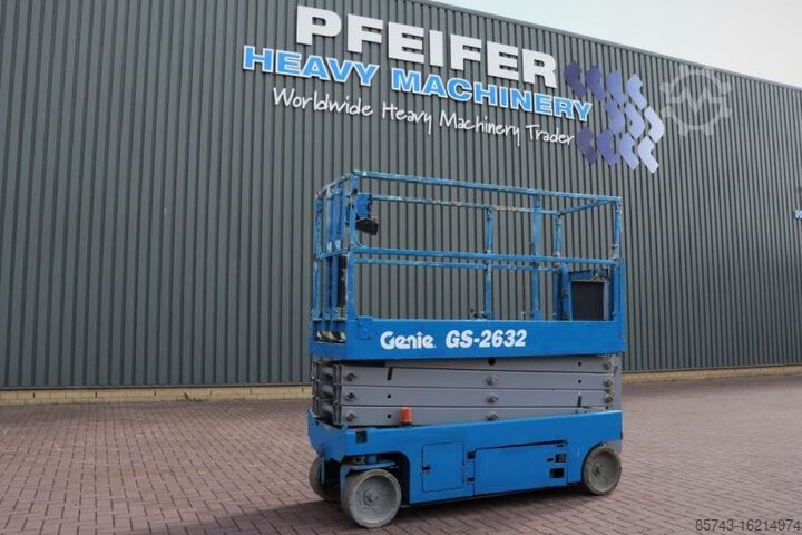 Podizanje makaza
Genie GS2632 Electric, 10m Working Height, Non Marking T