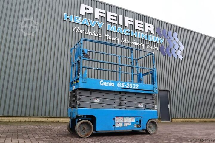 Podizanje makaza
Genie GS2632 Electric, Working Height 10m, 227kg Capacit