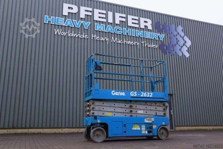 Podizanje makaza
Genie GS2632 Electric, Working Height 10m, 227kg Capacit