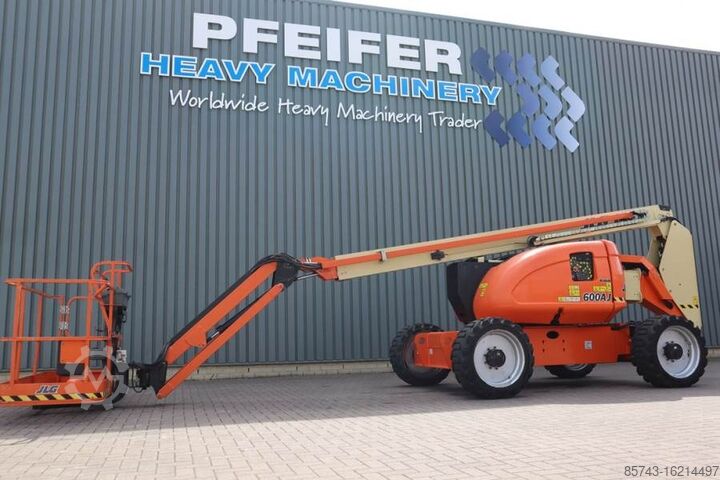 Artikulisan teleskopski bum lift
JLG 600AJ Valid inspection, *Guarantee! Diesel, 4x4 Dr