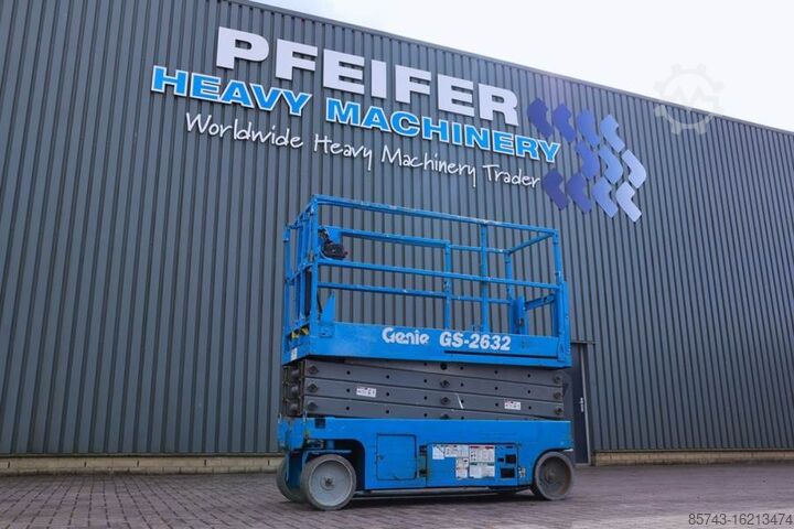 Podizanje makaza
Genie GS2632 Electric, Working Height 10m, 227kg Capacit