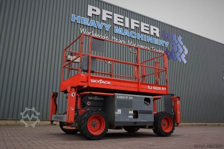 Podizanje makaza
SkyJack SJ6826 Diesel, 4x4 Drive, 10m Working Height, 567k