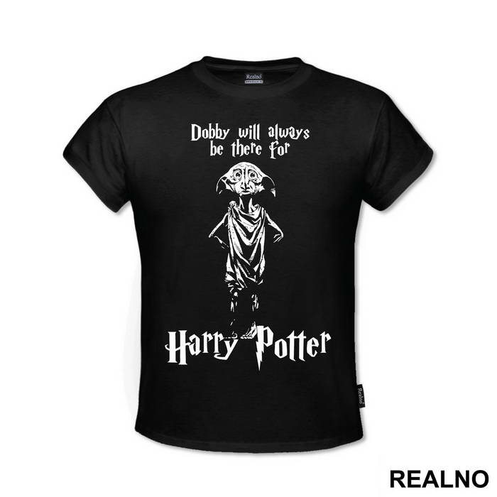 OUTLET - CRNA DEČIJA MAJICA VELIČINE 8 - HARRY POTTER