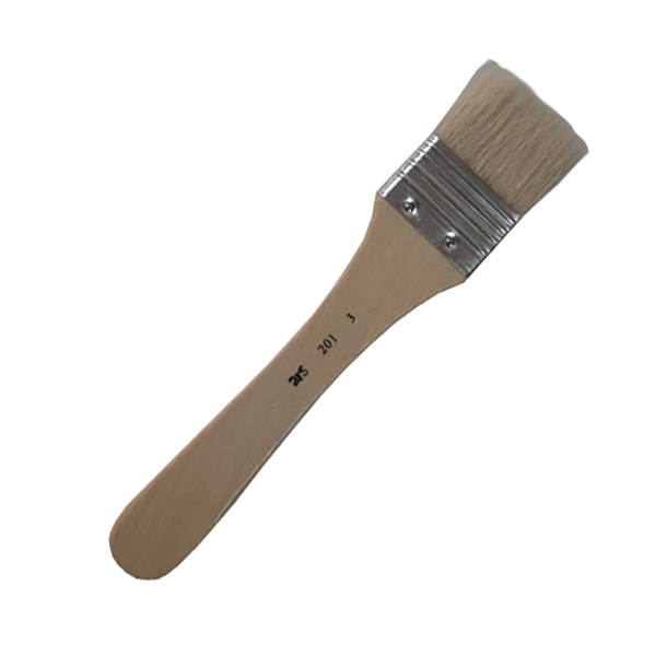 Ars Cetkica-Paint brush, bleached hog bristle br.3