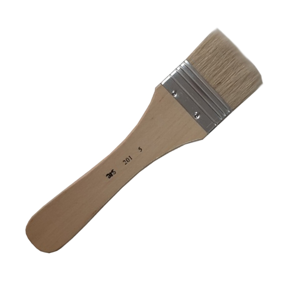 Ars Cetkica-Paint brush, bleached hog bristle br.5