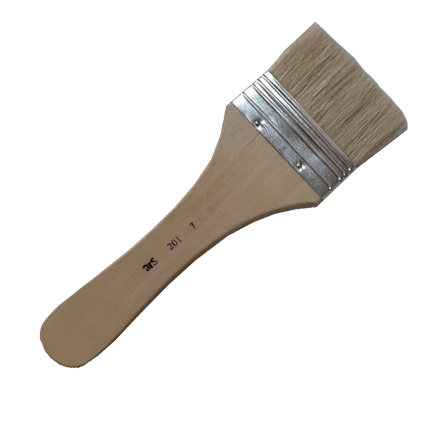 Ars Cetkica-Paint brush, bleached hog bristle br.7