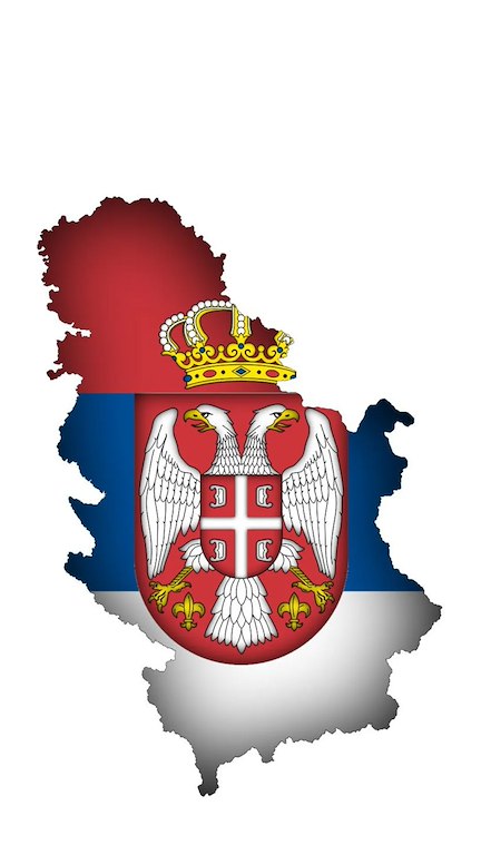 Srbija providna pozadina