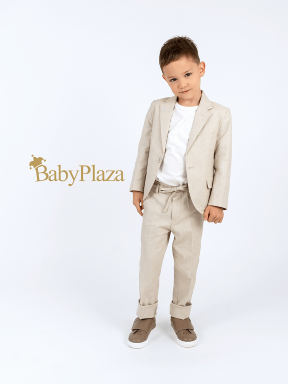 Komplet odelo za decaka sako i pantalone Baby plaza