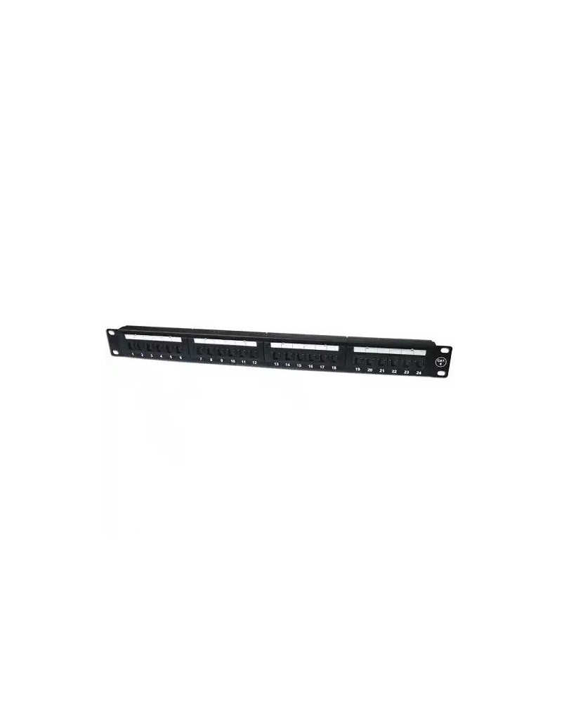 Patch panel 19/0-5U sa 24RJ-45 STP kat-6A Fully Shielded,SP6a-24-0-5U