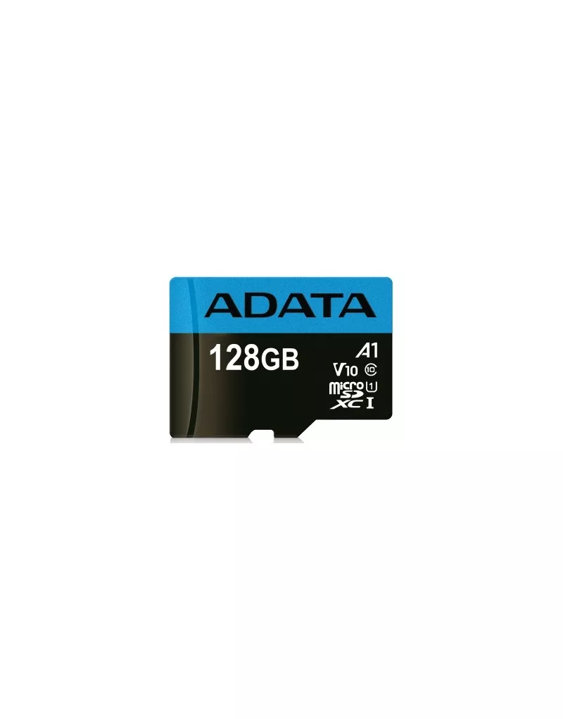 A-DATA Memorijska kartica UHS-I MicroSDXC 128GB class 10 + adapter AUSDX128GUICL10A1-RA1
