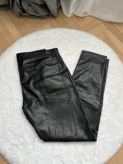 Zara kožne pantalone