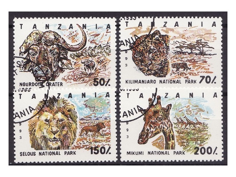 Tanzanija - životinje 1993.