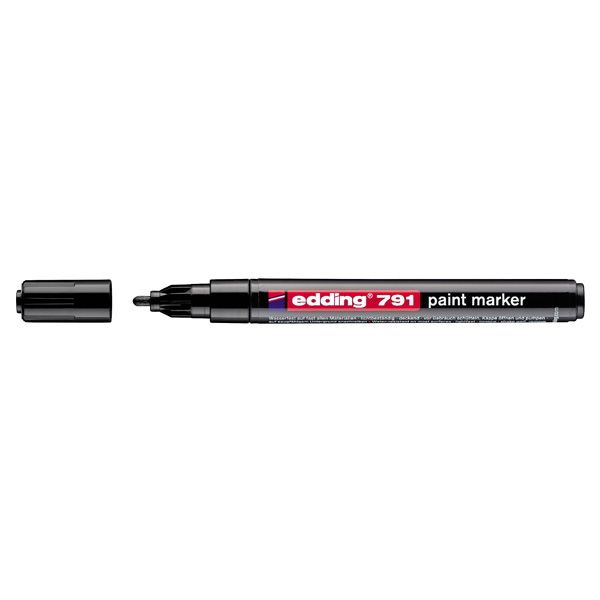 Paint marker E-791 1-2mm crna (12PM791B)