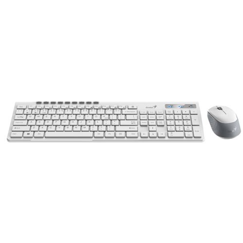 Genius SlimStar 8230 Bluetooth bežična tastatura i miš, USB, US