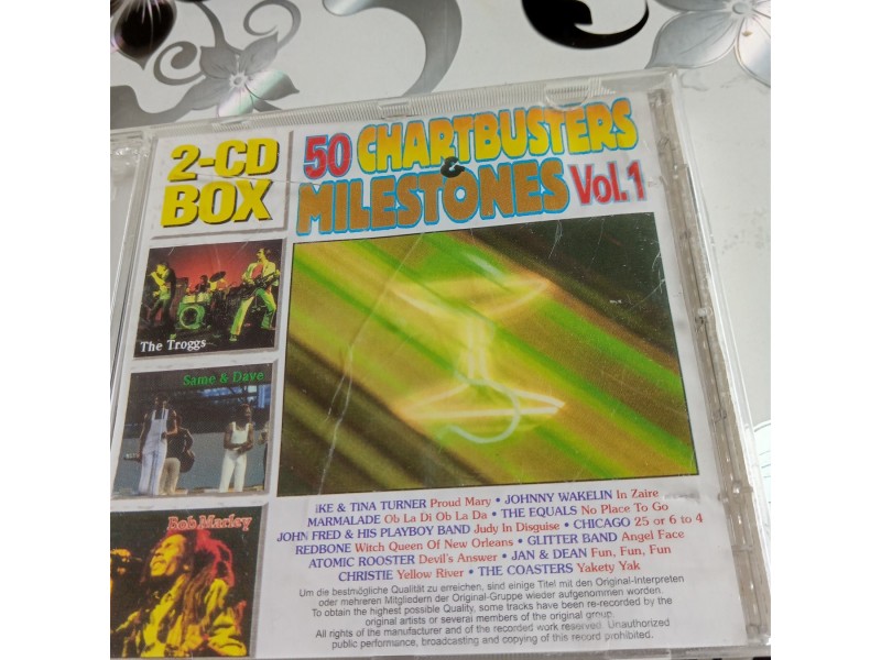 50 Chartbusters& Milestones vol1)2 cd