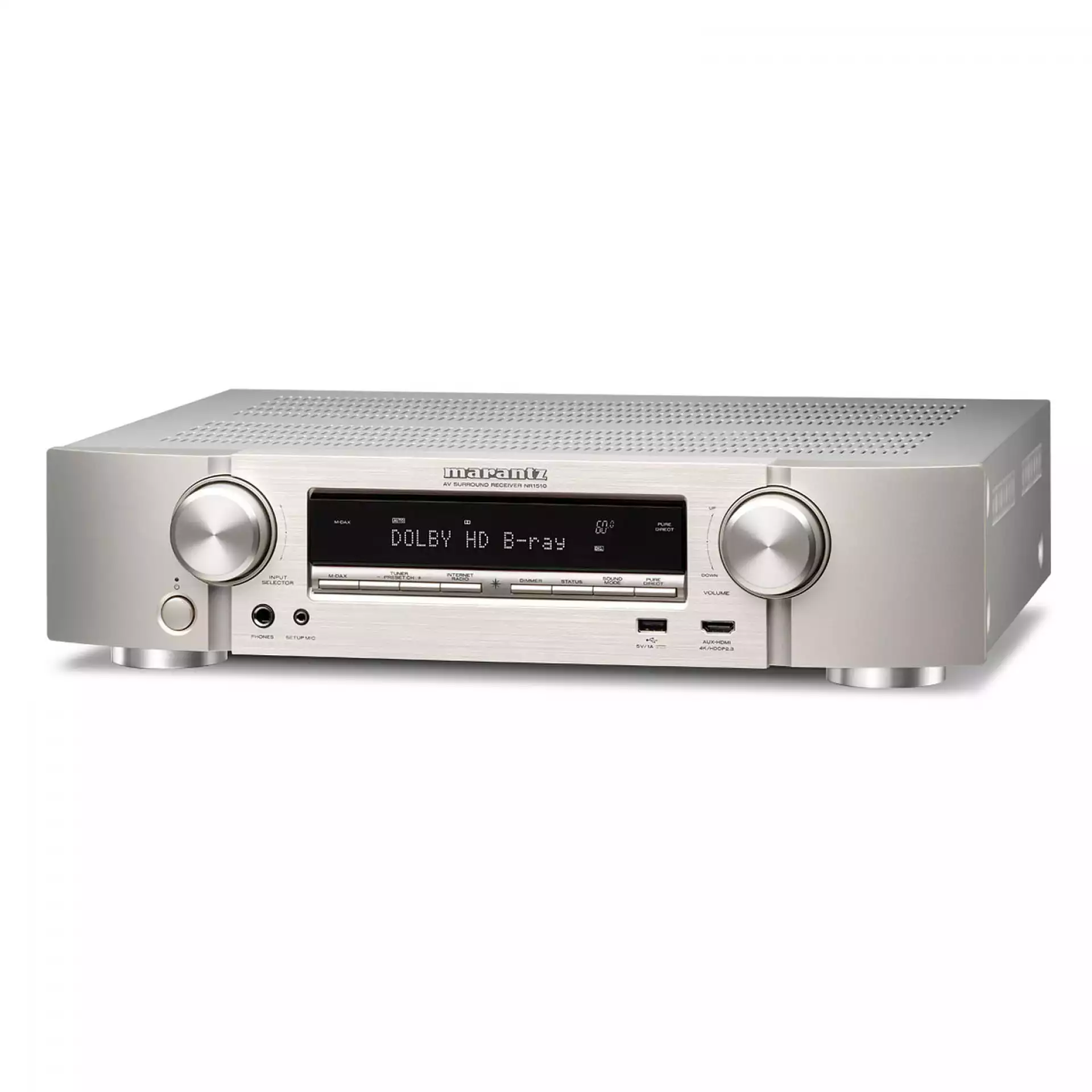 Marantz NR1510 Silver-Gold Slimline 5.2 AV risiver