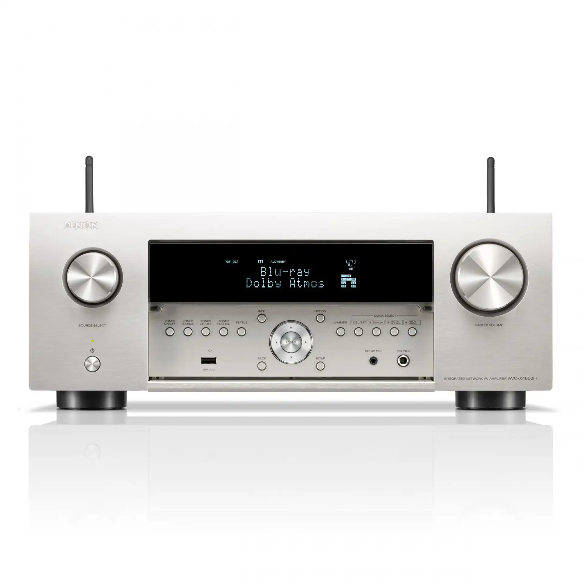 Denon AVC-X4800H 9.4 Silver - AV risiver