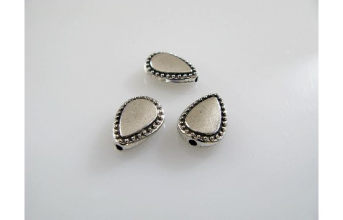 Metalna perla u boji anrtik srebra ( MKOK-R141AS )