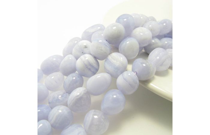 Prirodni poludragi kamen Čipkasti Ahat, perle nuget polirane, Dimenzjia od 8-10 x 8-10 mm . Niz sadrži od 38-40 perli ( KPCIPANUG )