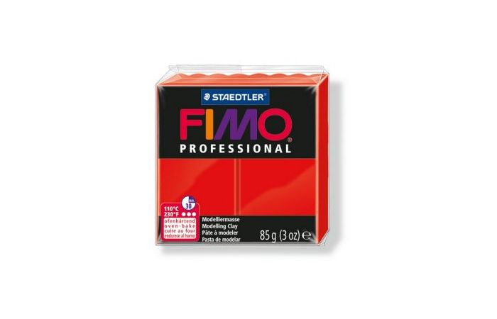 Polimrrna glina FIMO Professional 200- Crvena (FP8004-200)