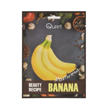 Sheet maska za lice QURET Beauty Recipe banana