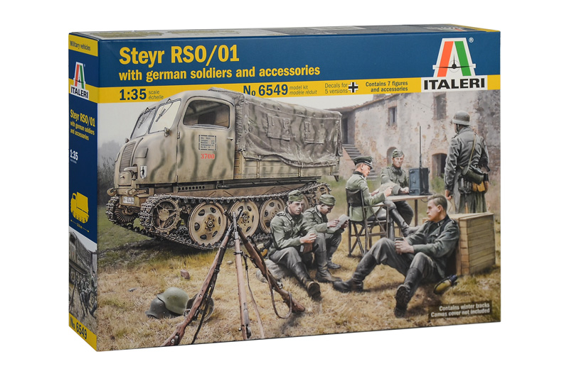 ITALERI 1/35 Steyr RSO/01 with German Soldiers