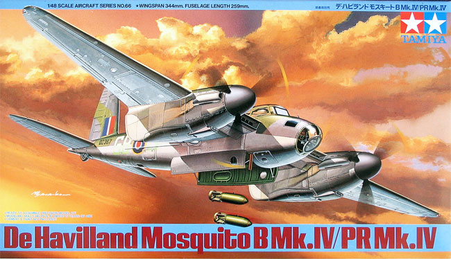 TAMIYA 1/48 De Havilland Mosquito B Mk.IV/PR Mk.IV
