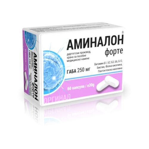 Aminalon Forte 250mg, 60 kapsula