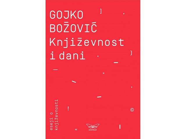 Književnost i dani - Gojko Božović