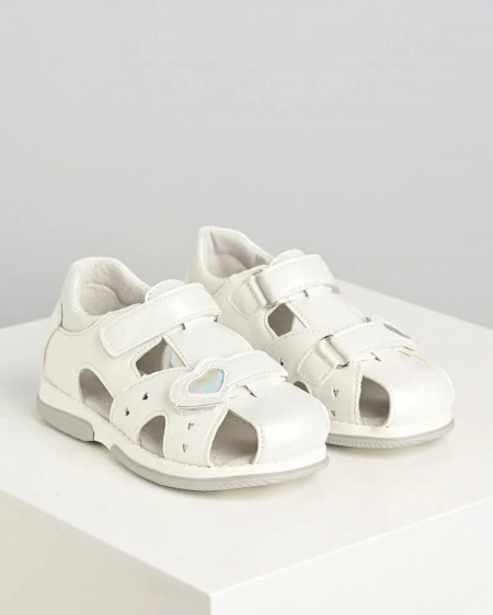 Sandale za devojčice D531 bele