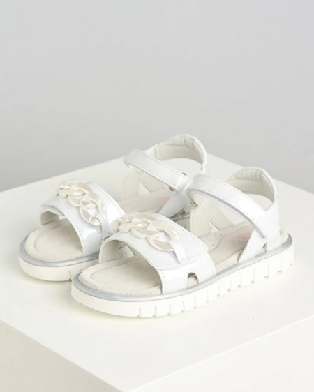Sandale za devojčice D538 bele