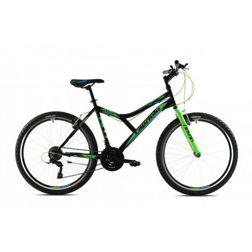 Capriolo mtb diavolo 600 26 18HT crno-zelena 19 muški bicikl