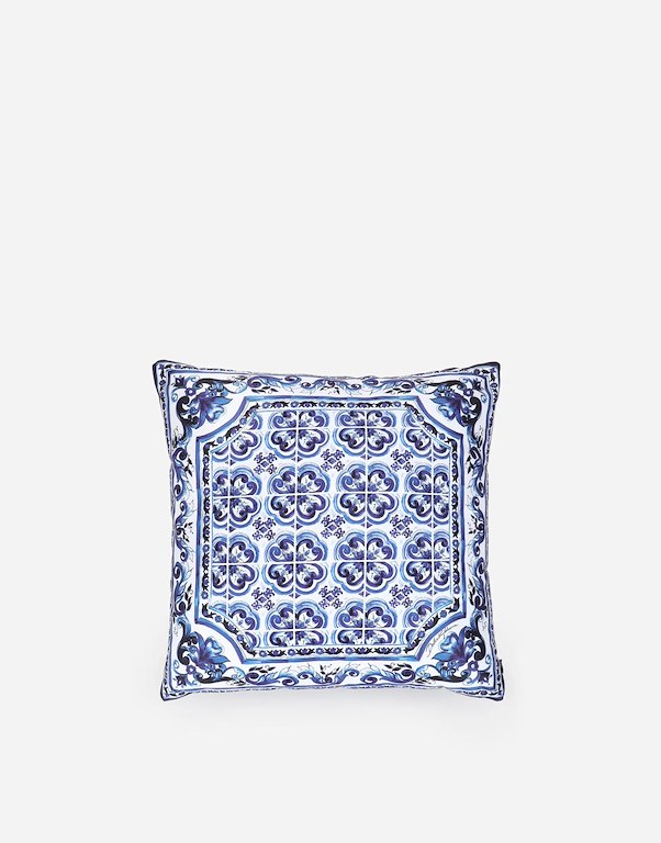 Dolce&Gabbana’s Blu Mediterraneo Duchesse Cotton Cushion small – Jastuk