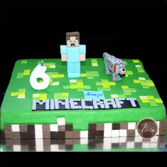 Minecraft Stiv i kuca torta