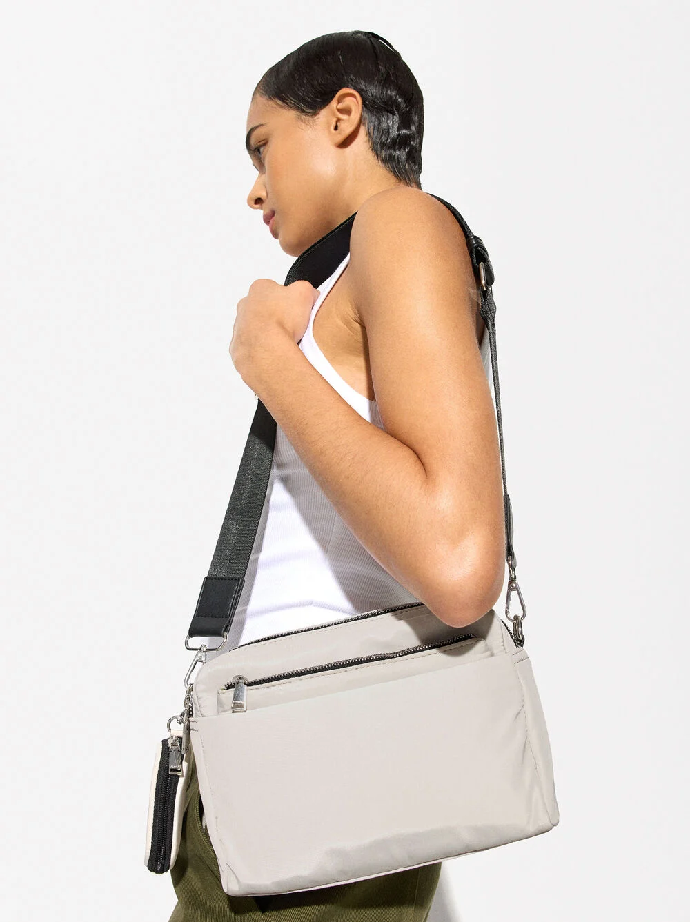 Crossbody Bag With Removable Purse