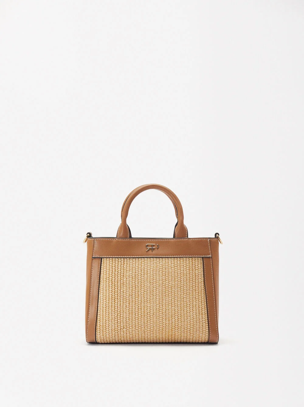 Straw Effect Tote Bag S