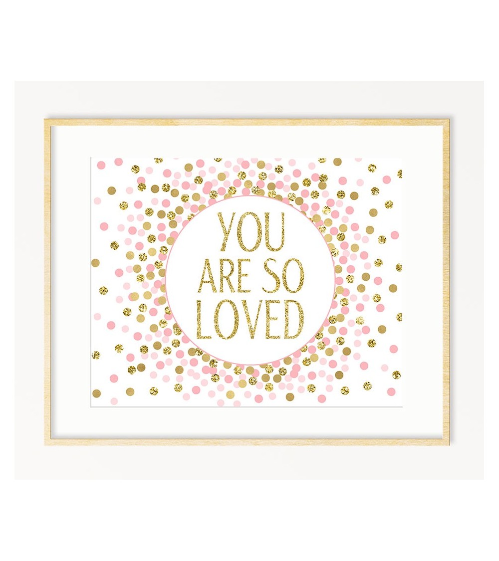 YOU ARE SO LOVED POSTERI ZA BEBINE SOBE (ART. P-2119)