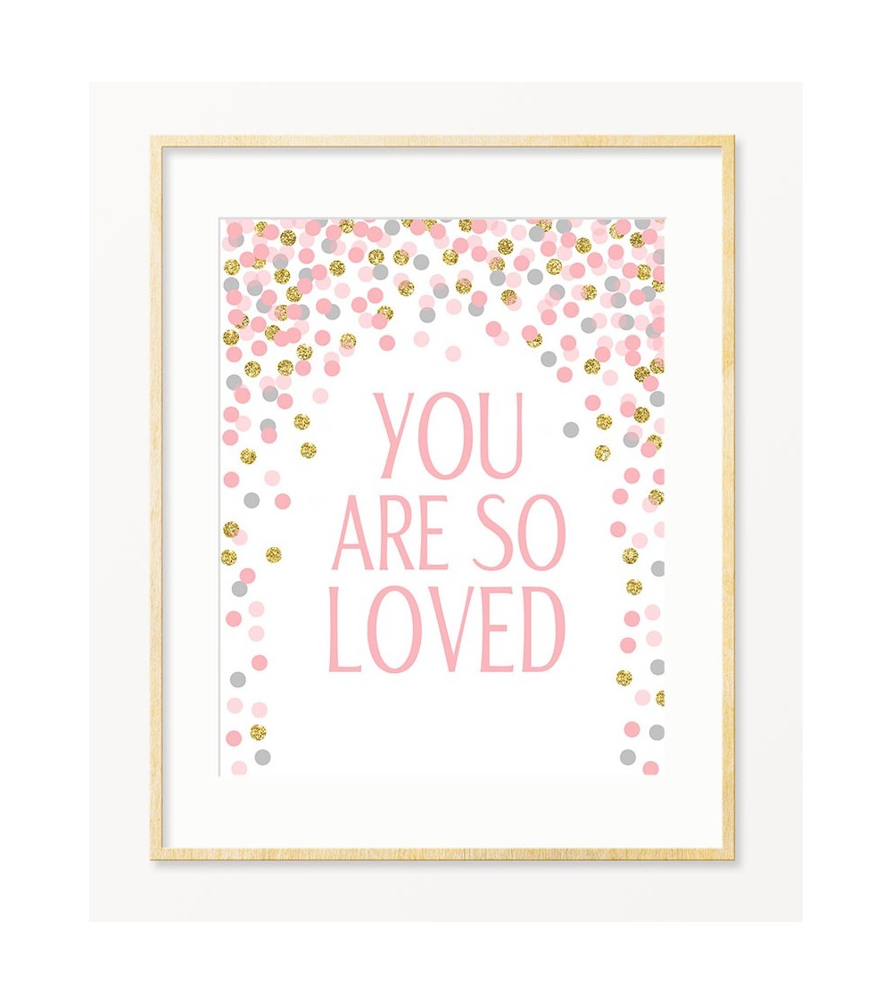 YOU ARE SO LOVED POSTERI ZA BEBINE SOBE (ART. P-2123)